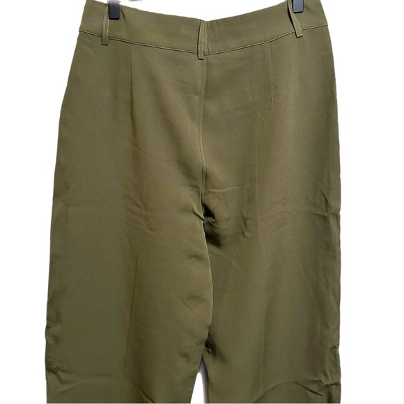 Cider | Pants & Jumpsuits | Nwt Cider Olive Green Solid Stitch Straight ...